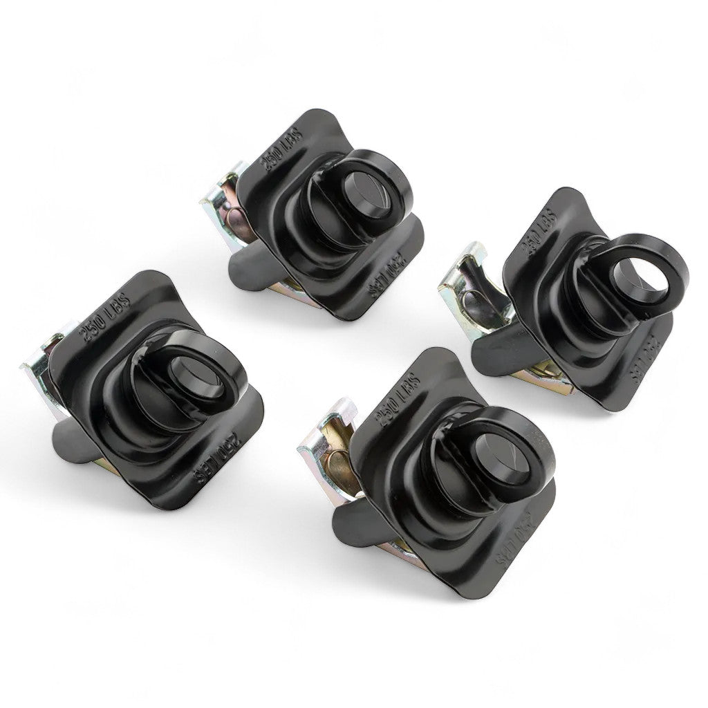 2014-2025 Silverado Sierra Rear Cargo Tie-Down Rings 4 OEM GM 23146899 ...