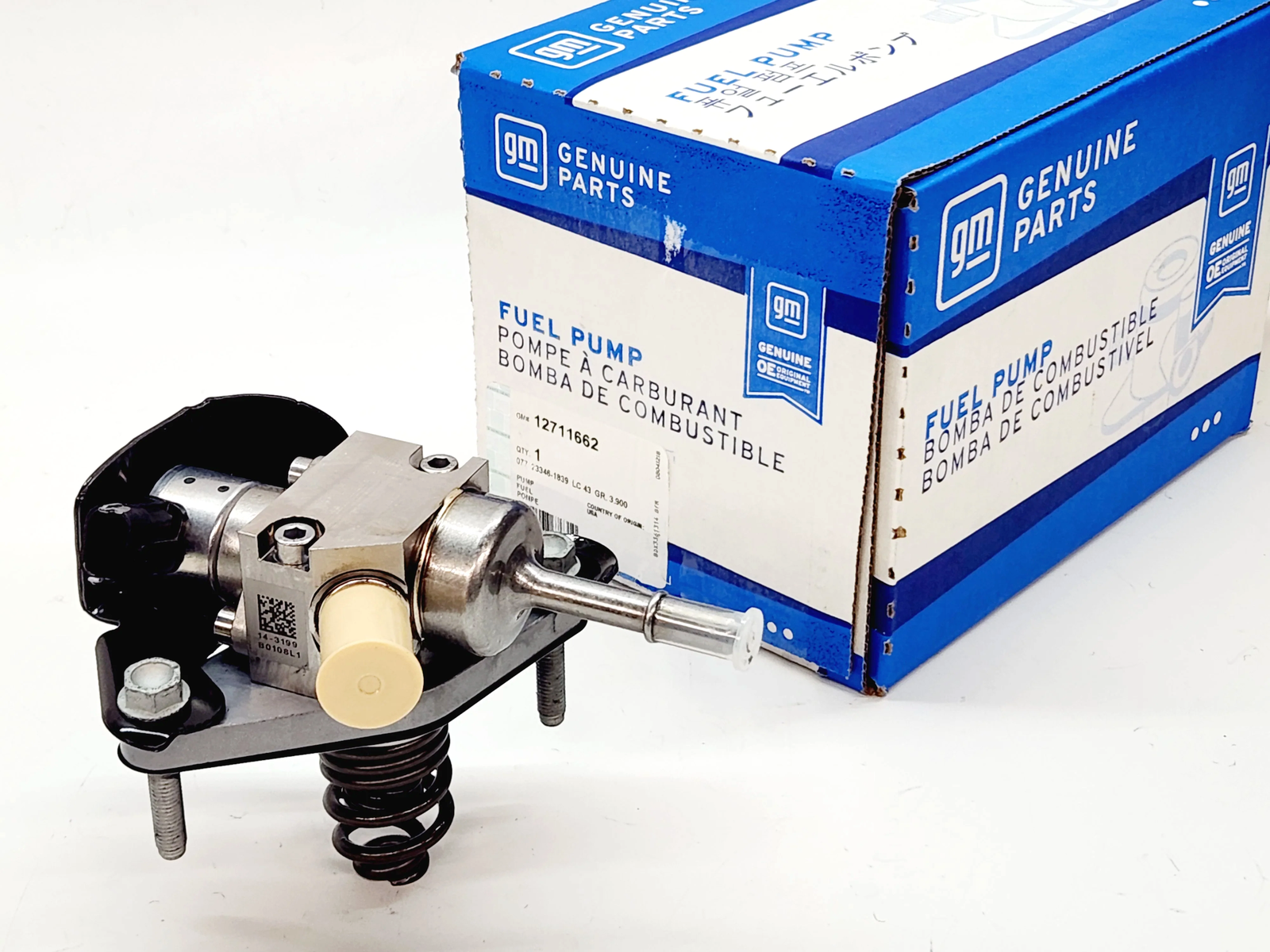 2014-2020 Chevy GMC Direct Injection High Pressure Fuel Pump OEM GM 12 ...